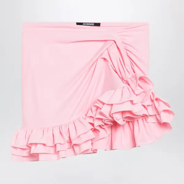 Jacquemus Playa Mini Skirt With Ruffles