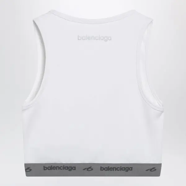 Balenciaga Techwear Bra Top In Technical Fabric