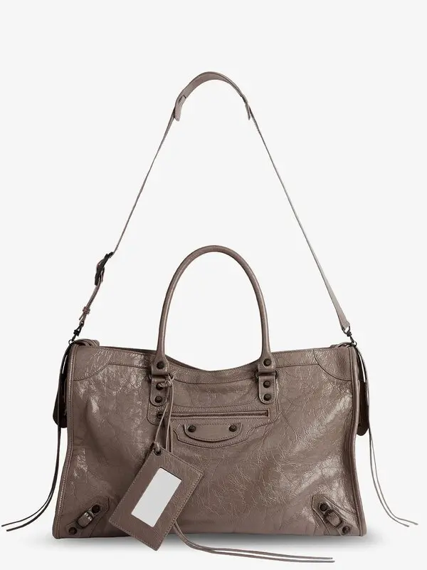 Balenciaga Le City Bag L Leather Handbag