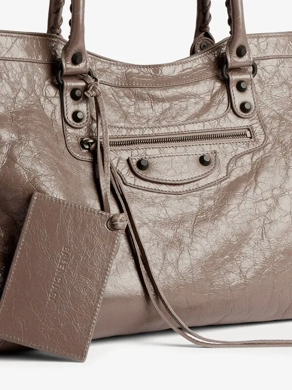 Balenciaga Le City Bag L Leather Handbag