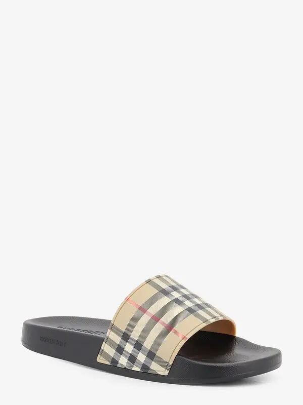 Burberry Sandals With Check Pattern