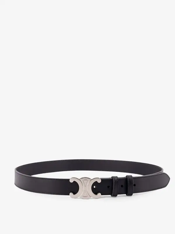 Celine Triomphe Leather Belt