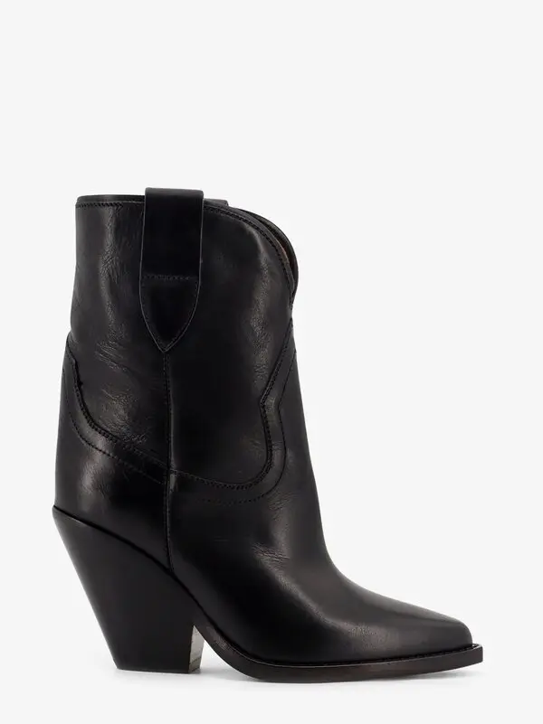 Isabel Marant Étoile Leyane Leather Boots - Black