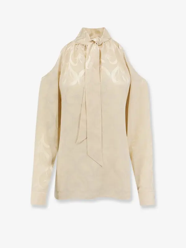 Dior Silk Top With Floral Print