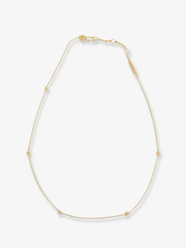 Bottega Veneta Brass Necklace - Multicolor