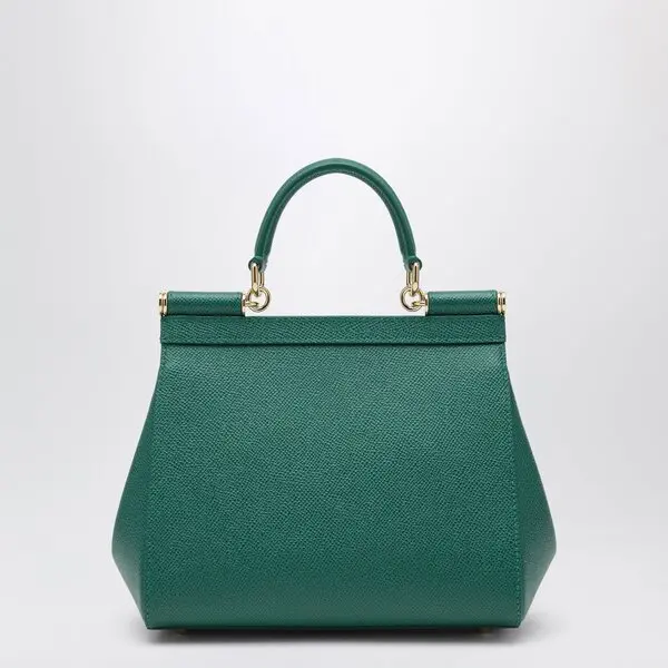 Dolce & Gabbana Medium Sicily Top Handle Bag - Green