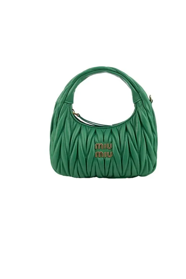 Miu Miu Quilted Leather Shoulder Bag - Multicolor