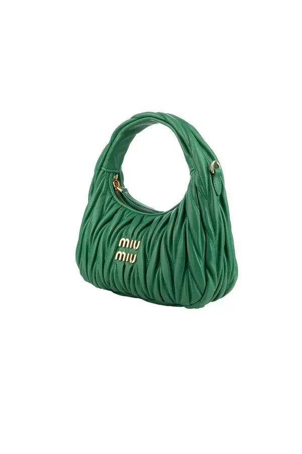 Miu Miu Quilted Leather Shoulder Bag - Multicolor
