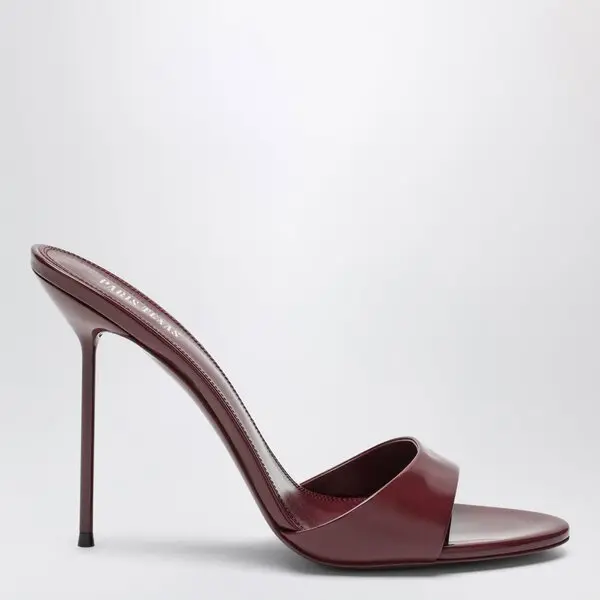 Paris Texas Lidia Mules In Patent Leather - Red
