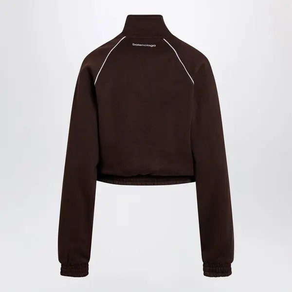 Balenciaga Techwear Zip-up Jacket - Brown