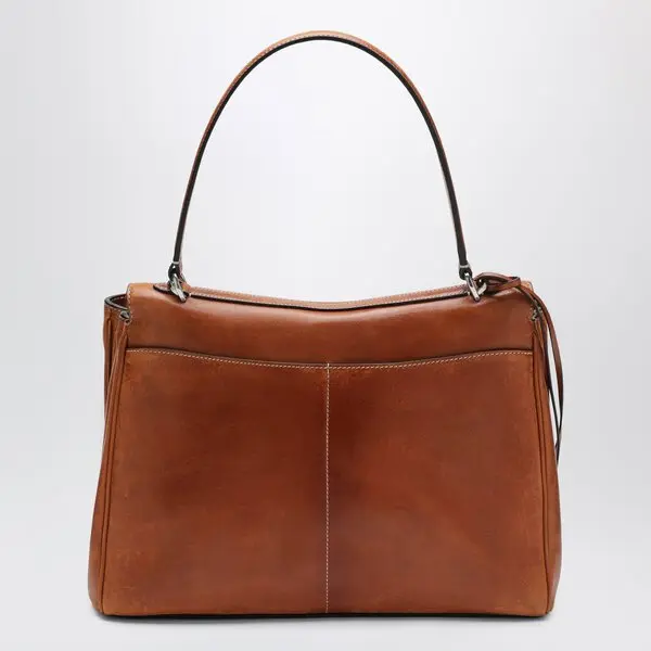 Balenciaga Rodeo Medium Lambskin Bag - Brown