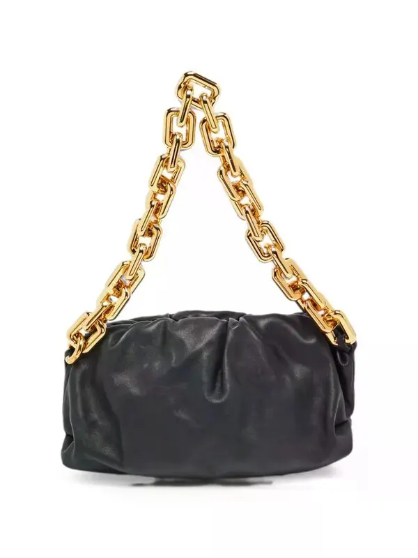 Bottega Veneta The Chain Pouch Leather Clutch Bag