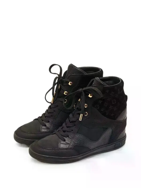 LOUIS VUITTON Cliff Wedge Sneakers
