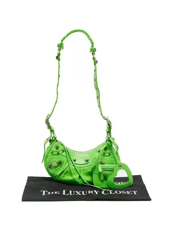 Balenciaga Le Cagole Shoulder Bag - Green