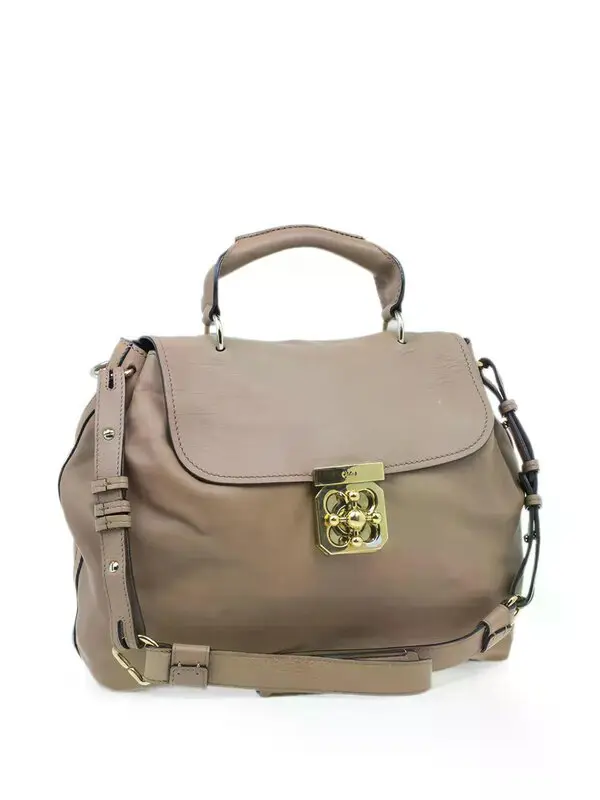 Chloé Elsie Leather Top Handle Satchel Bag