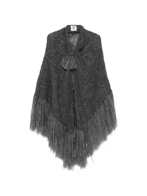 CHIARA IS Peonia Poncho - Grey