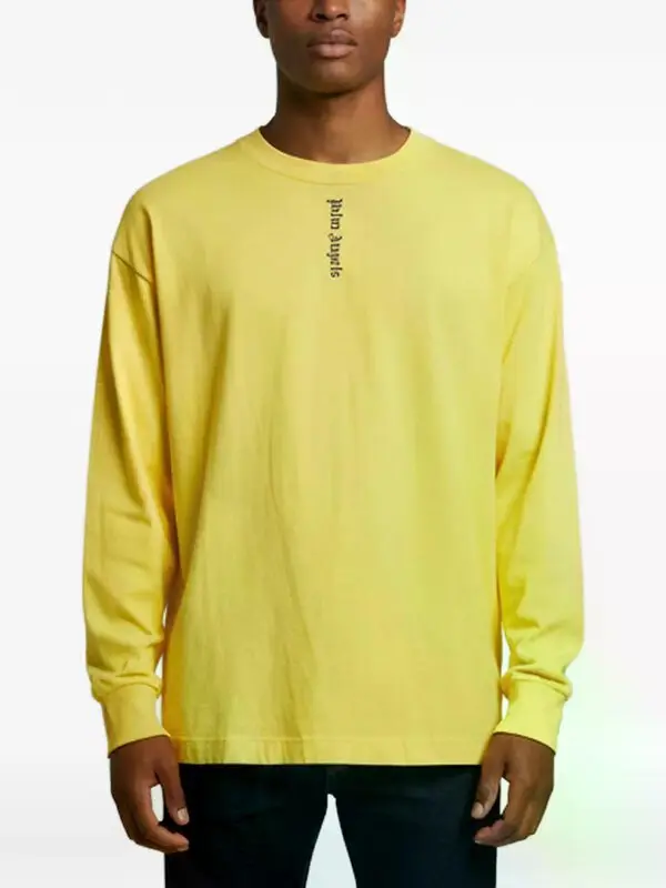 Palm Angels Logo-print Long-sleeve T-shirt