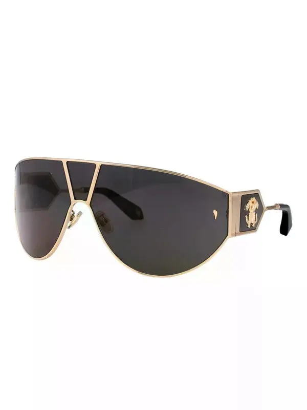 Roberto Cavalli Geometric Frame Sunglasses