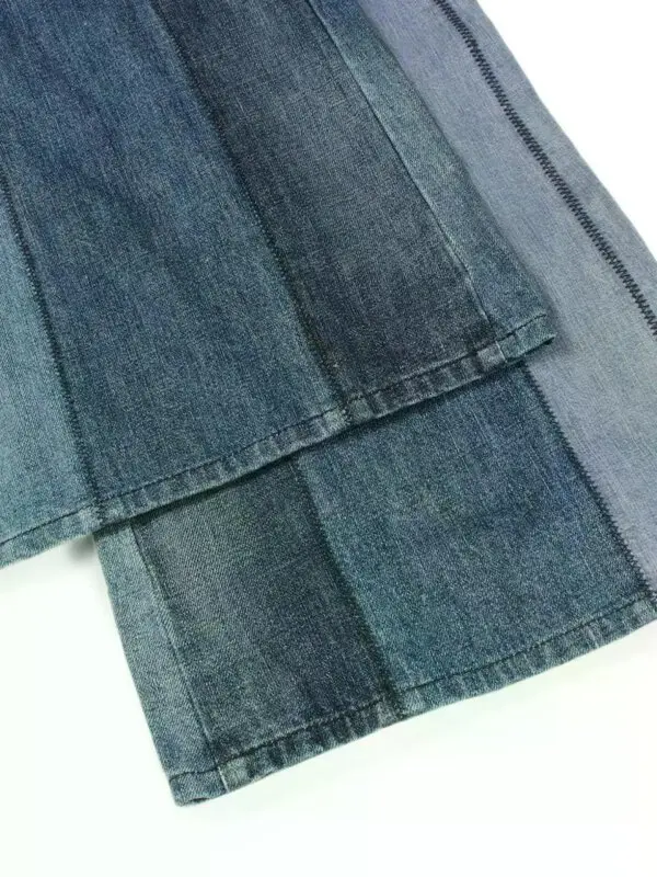 Dior Paneled Wide-leg Jeans