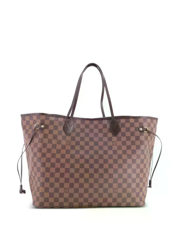 LOUIS VUITTON Damier Gm Tote Bag - Brown