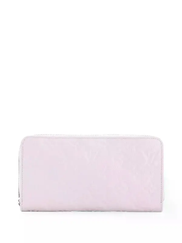 LOUIS VUITTON Zippy Wallet Monogram Empreinte Leather Small Wallets