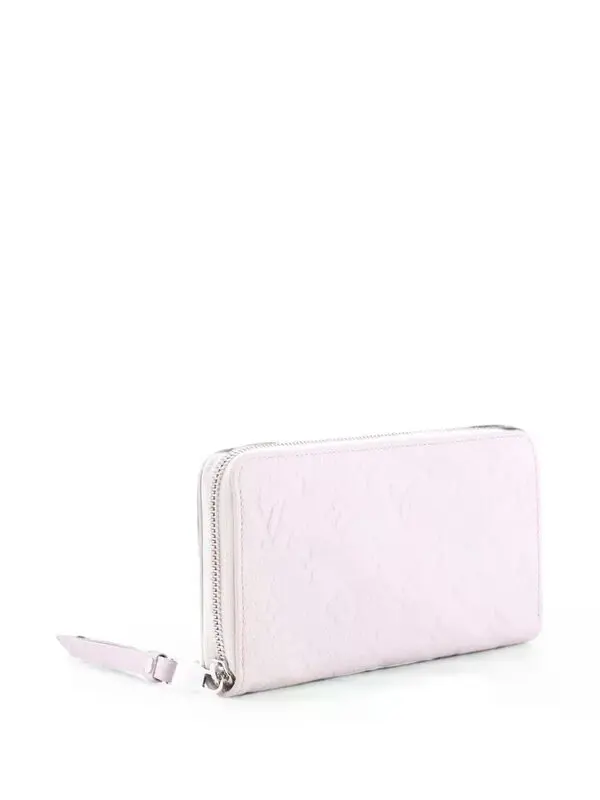 LOUIS VUITTON Zippy Wallet Monogram Empreinte Leather Small Wallets
