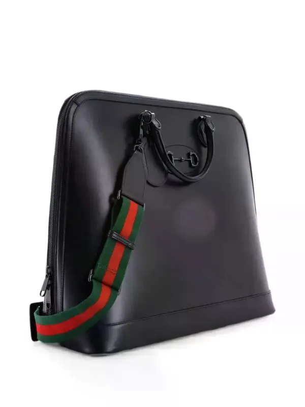 Gucci Horsebit 1955 Web Duffle Bag