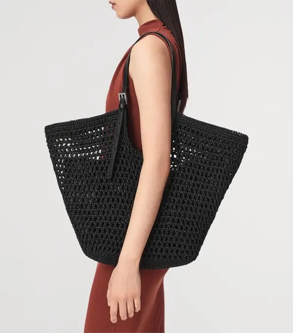 ALLSAINTS Crochet Ara East-west Tote Bag