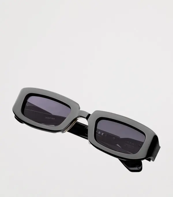JACQUES MARIE MAGE Titanium Ryder Sunglasses