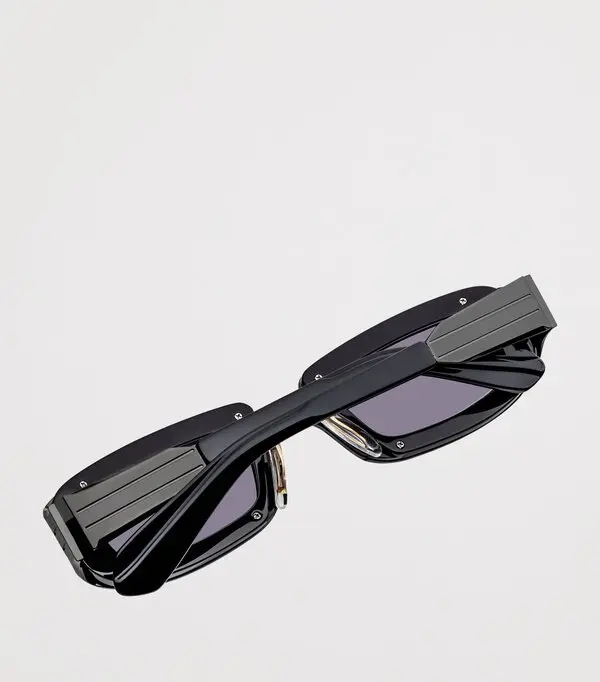 JACQUES MARIE MAGE Titanium Ryder Sunglasses