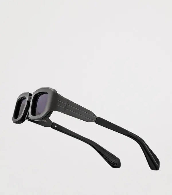 JACQUES MARIE MAGE Titanium Ryder Sunglasses