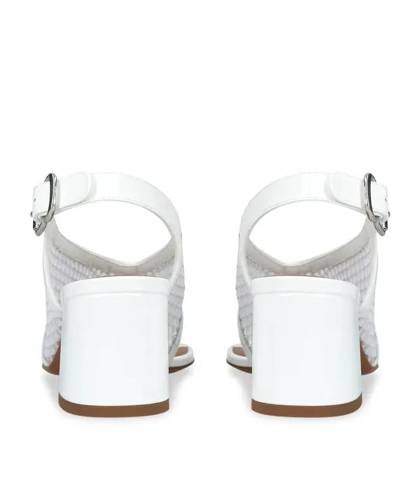 Alaïa Fishnet Sandals 55