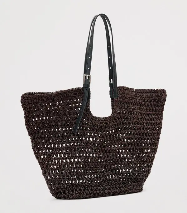 ALLSAINTS Crochet Tote Bag - Red