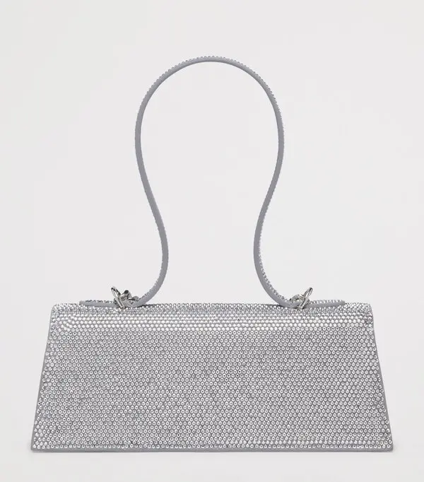 Alexander McQueen Calfskin Jewelled Top-handle Bag