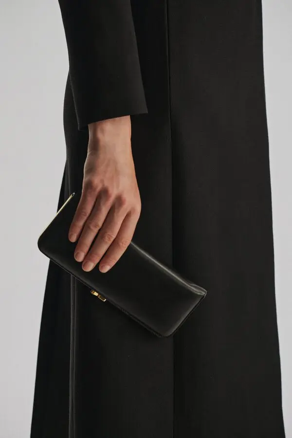 THE ROW Long Cc Minaudiere - Black