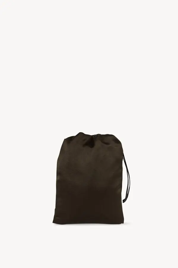 THE ROW Ray Pouch - Dark Brown