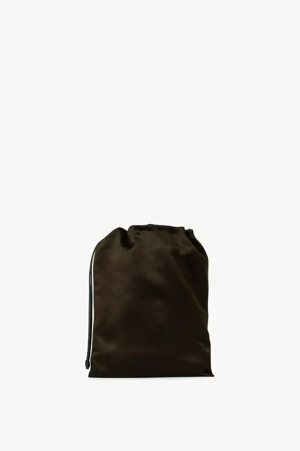 THE ROW Ray Pouch - Dark Brown