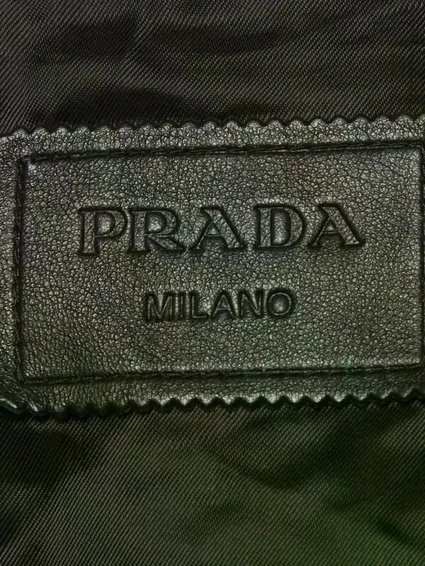 Prada Belted Biker Jacket