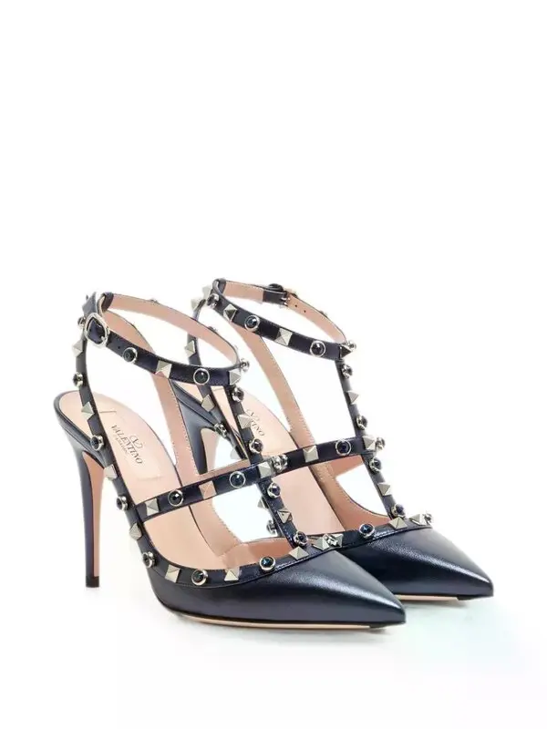 Valentino Garavani Rockstud Pumps - Blue