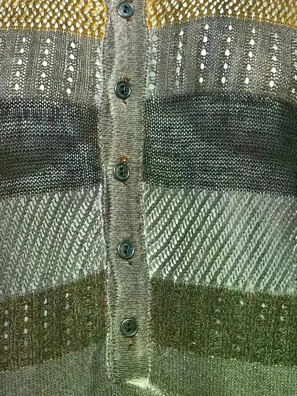 D&G PREOWNED D&g Striped Knit Sweater