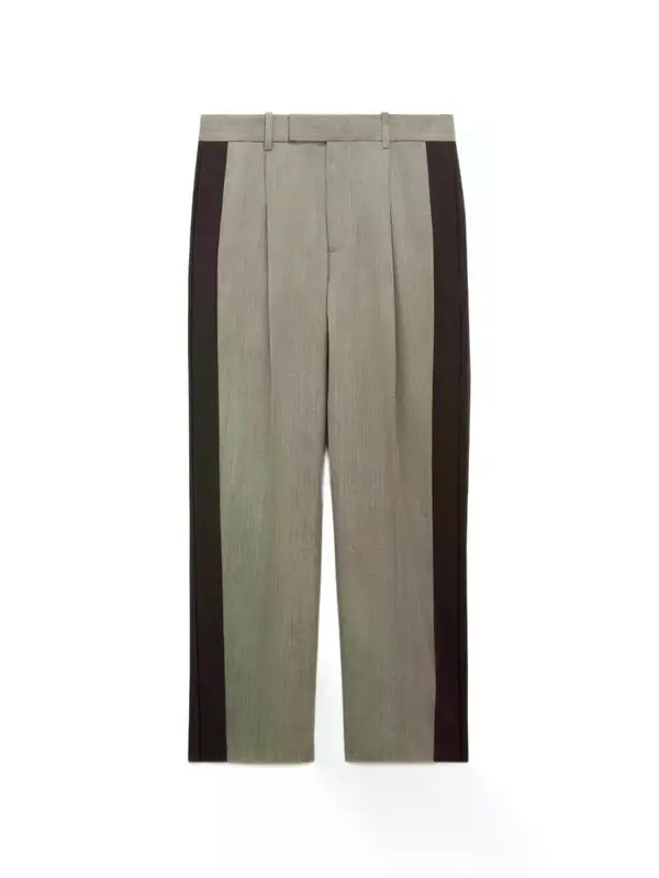 Marni Wool Pants With Contrast Side Bands
