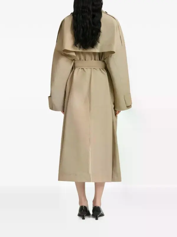 Marni Belted Storm-placket Trench Coat
