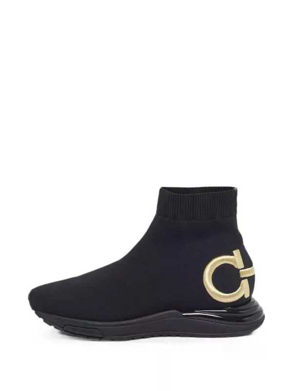 FERRAGAMO Gardena Gancini High-top Sneakers