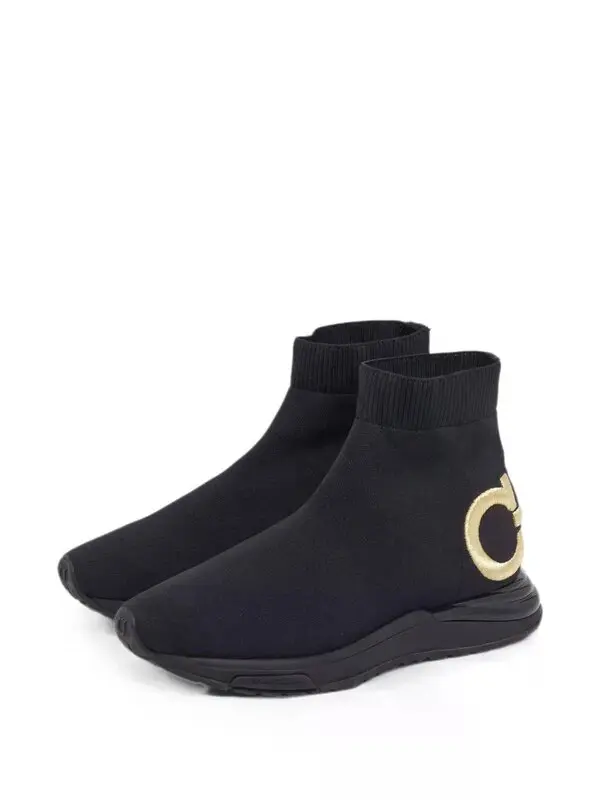 FERRAGAMO Gardena Gancini High-top Sneakers