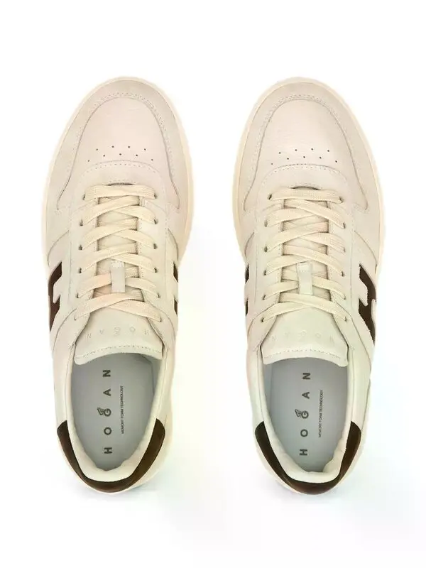 Hogan H-tv" Sneakers - Neutrals