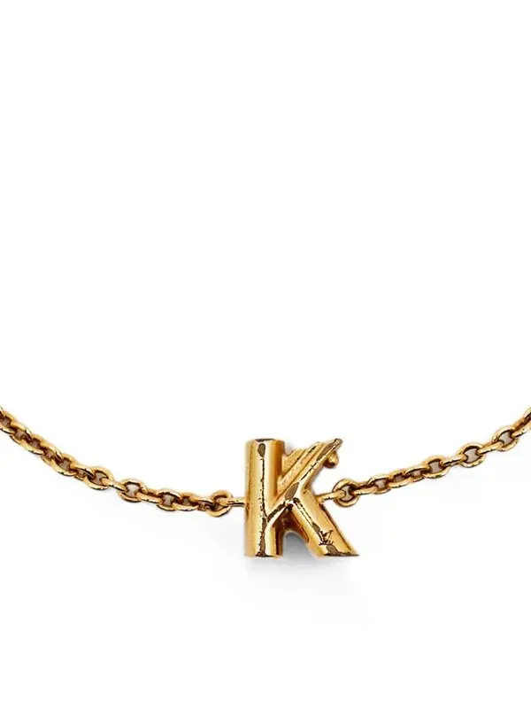 LOUIS VUITTON Initial Bracelet
