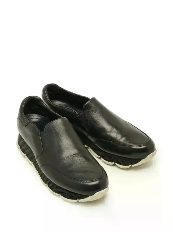 Prada Leather Sneakers
