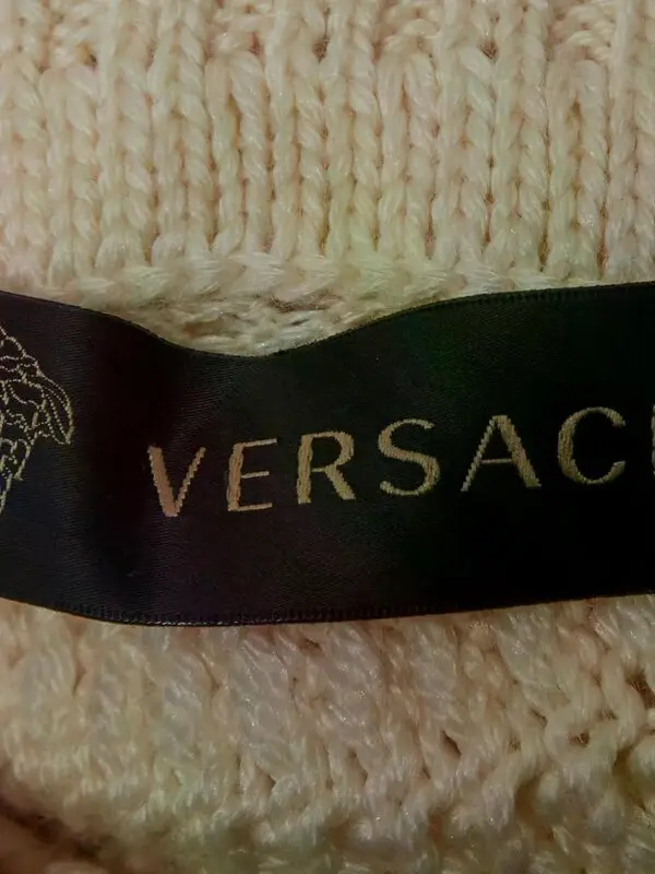 Versace Ribbed Roll-neck Sweater
