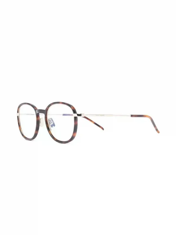 Saint Laurent Tortoiseshell-frame Glasses