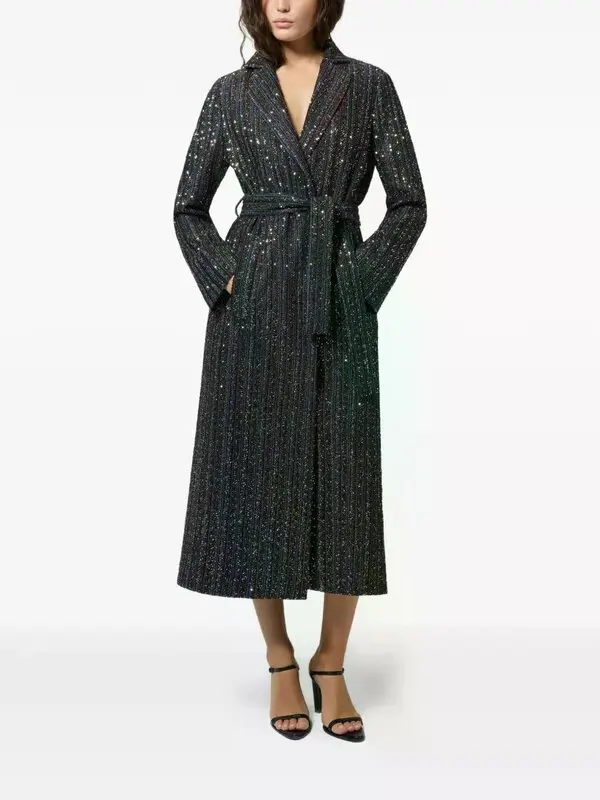 Missoni Embellished Belted Coat